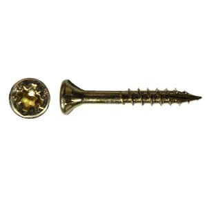 VITE TORX TSP 5,0X60 ZINCATA GIALLA - Ferramenta