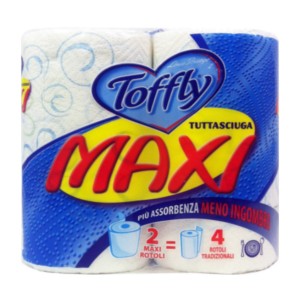 ASCIUGATUTTO 2 VELI TOFFLY MAXI PZ.2X9